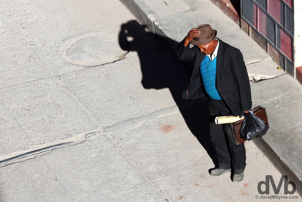 Old Man shadows Copacabana Bolivia - Worldwide Destination Photography ...