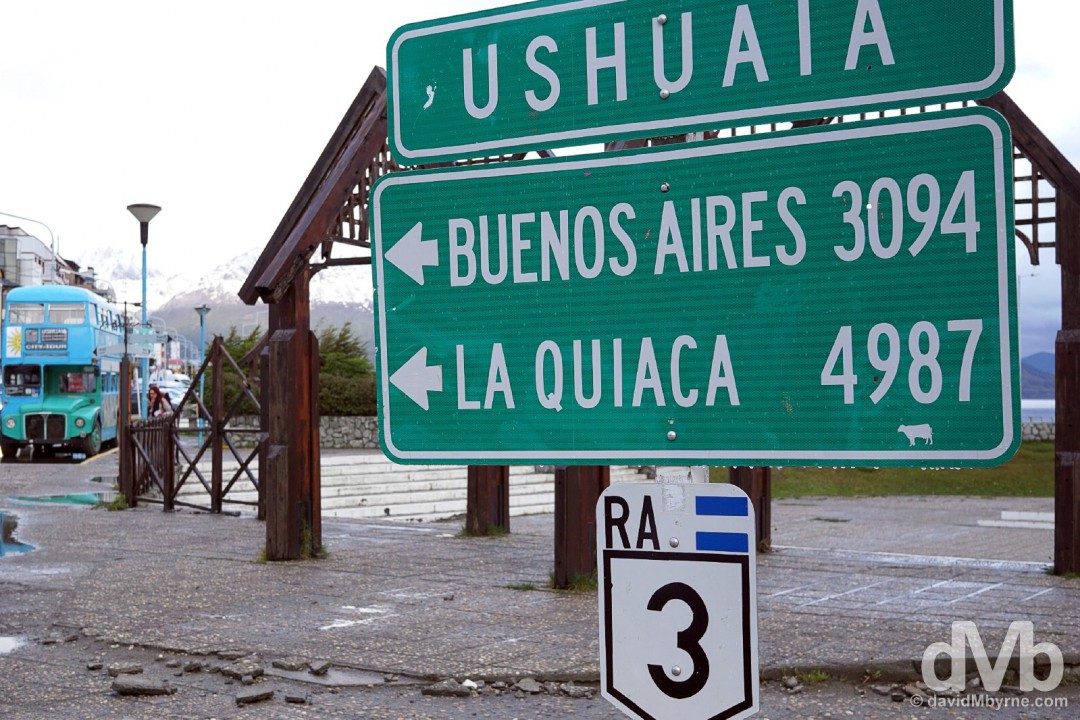 Ruta 3 Ushuaia Tierra del Fuego Argentina - Worldwide Destination ...