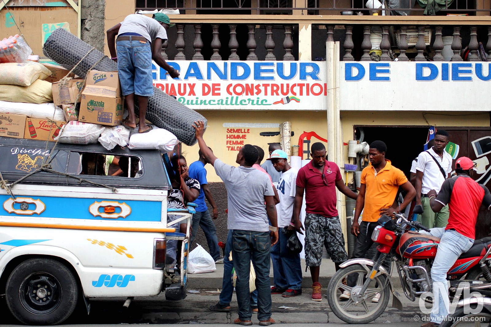 On the busy streets of Cap-Haïtien Haiti - Worldwide Destination ...