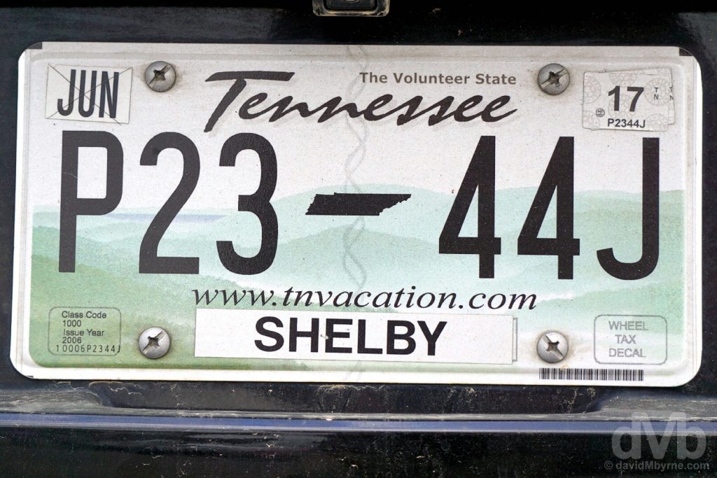 tennessee-plate - Worldwide Destination Photography & Insights