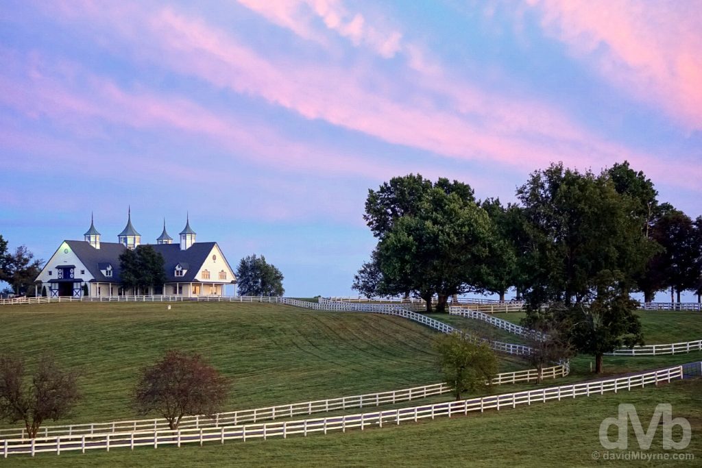 Manchester Farm Sunset Lexington Kentucky - Worldwide Destination ...