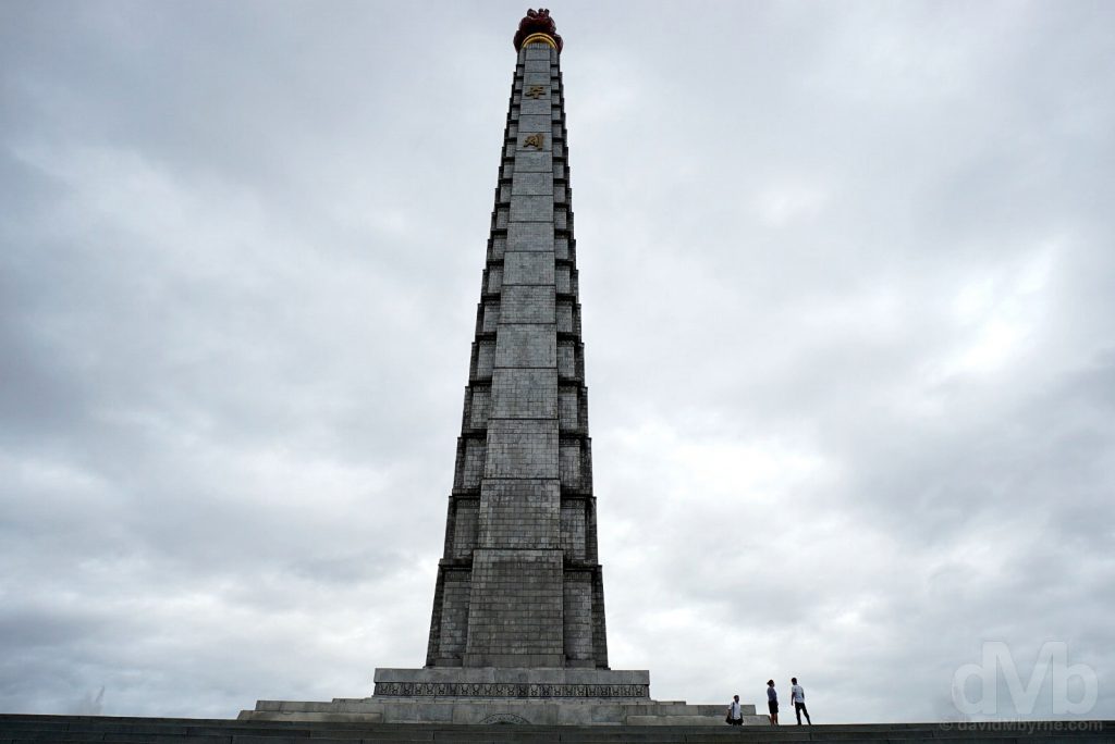 Juche Tower Pyongyang North Korea - Worldwide Destination Photography ...