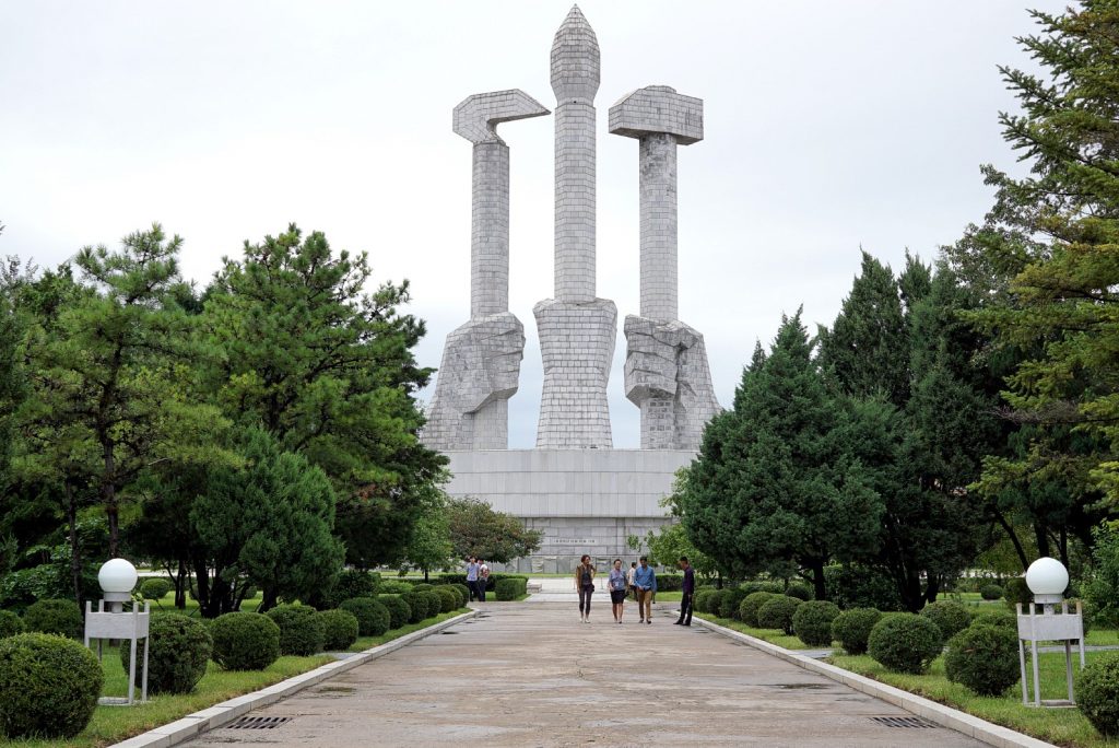 Monument to Party Founding Pyongyang North Korea - Worldwide ...