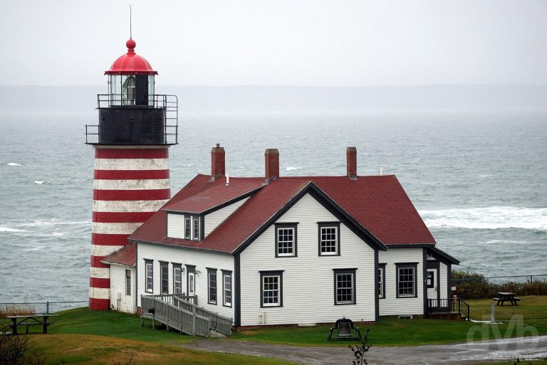 West Quoddy Head Lighthouse Maine - Worldwide Destination Photography ...